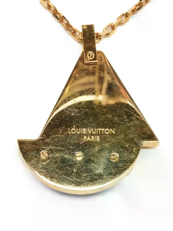 LOUIS VUITTON Float The Boat Pendant Necklace