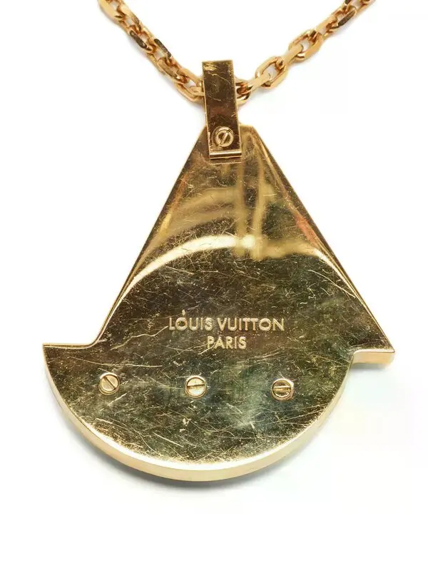 LOUIS VUITTON Float The Boat Pendant Necklace