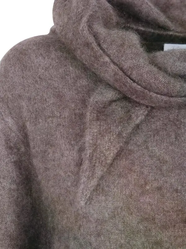P.a.r.o.s.h Tie-neck Yak Wool Sweater