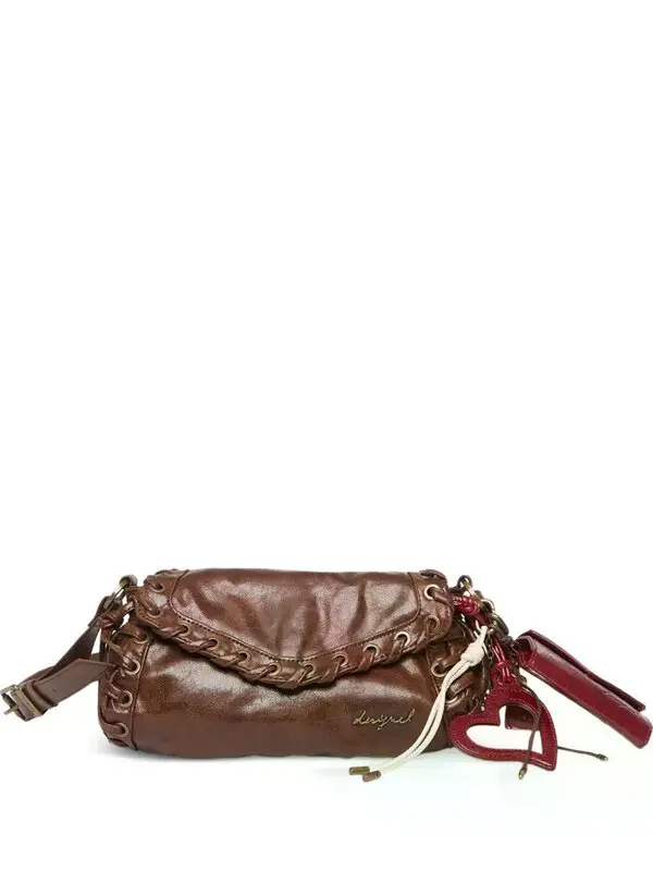 Desigual Galaxy Zarauz Lace-up Detail Shoulder Bag - Brown