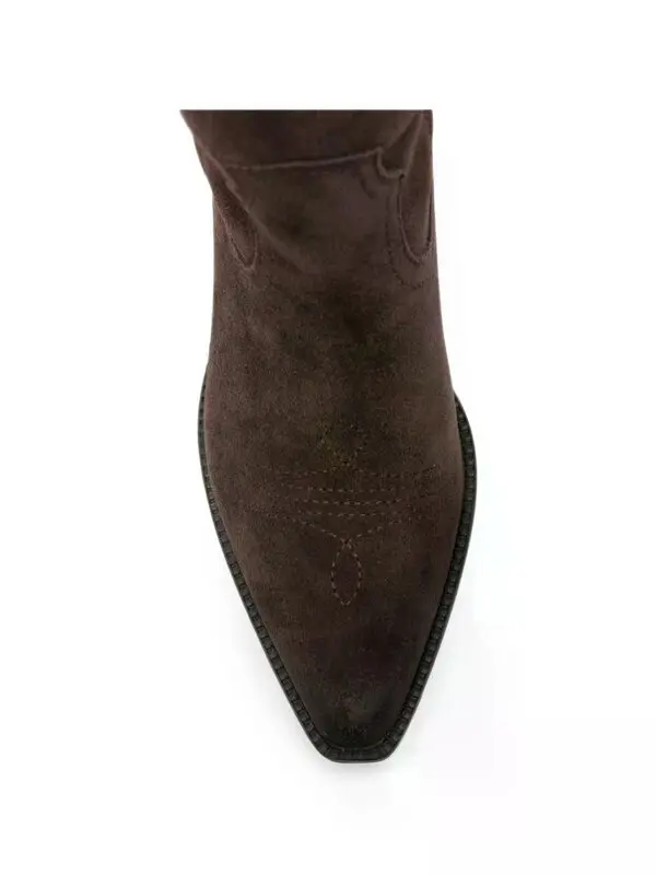 Liu Jo Embroidered Leather Boots