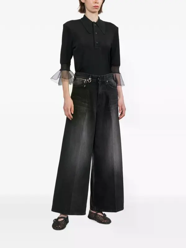 Toga Faded Wide-leg Jeans