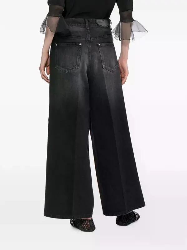 Toga Faded Wide-leg Jeans
