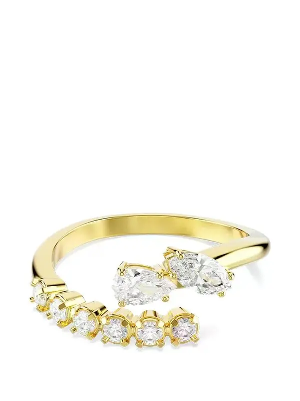 SWAROVSKI Mesmera Crystal-embellished Wrap Ring - Gold
