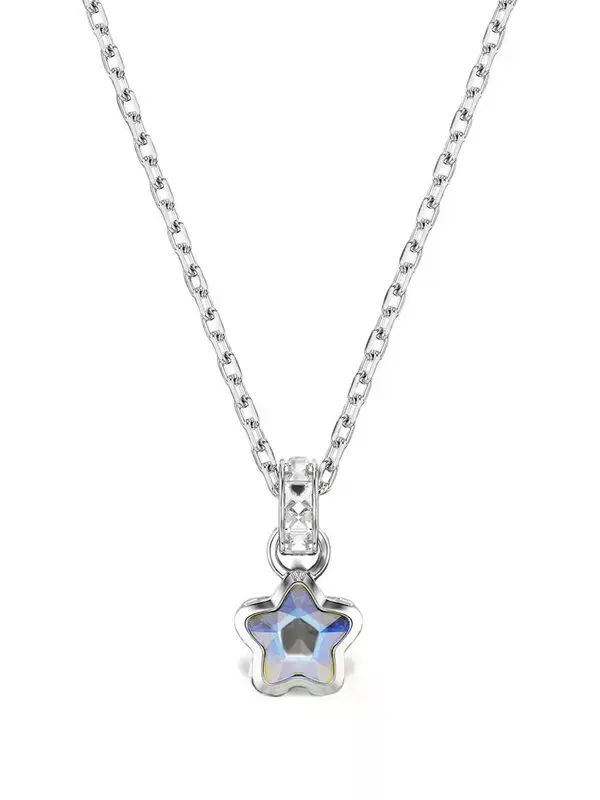 SWAROVSKI Chroma Star Pendant Necklace - Silver