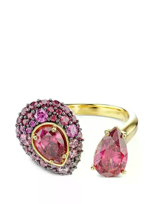 SWAROVSKI Crystal-embellished Open Ring - Gold