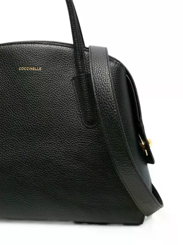 COCCINELLE Tylde Grained Leather Tote Bag
