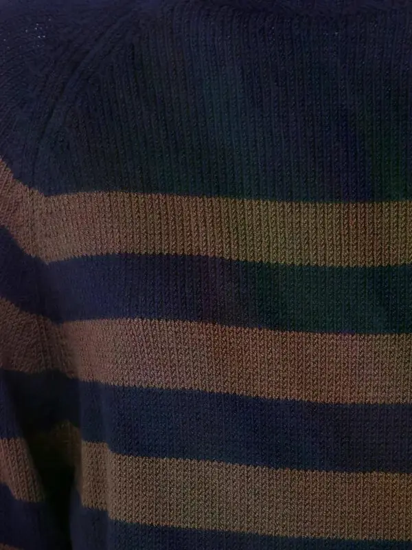 BASE Striped Roll-neck Knit