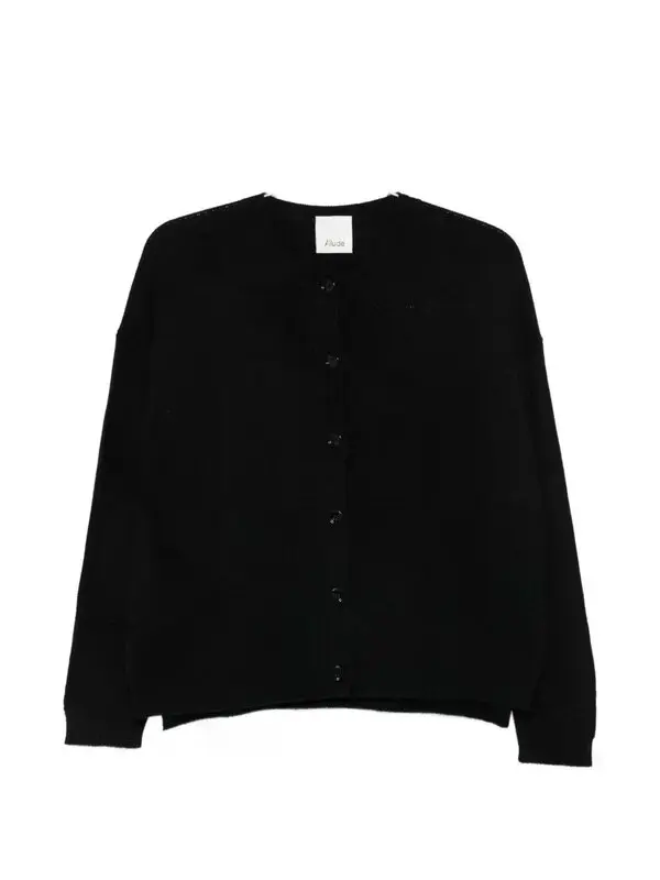 ALLUDE Button-up Cardigan
