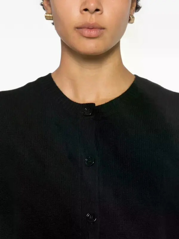 ALLUDE Button-up Cardigan