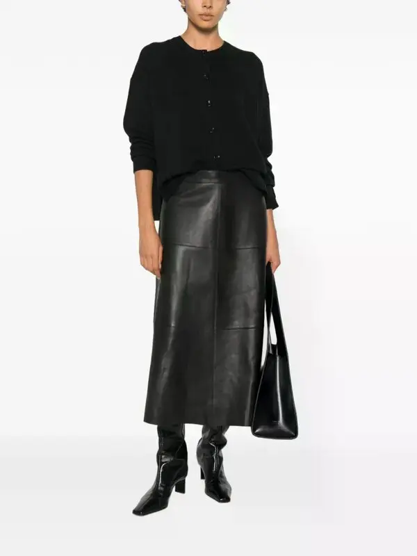 ALLUDE Button-up Cardigan