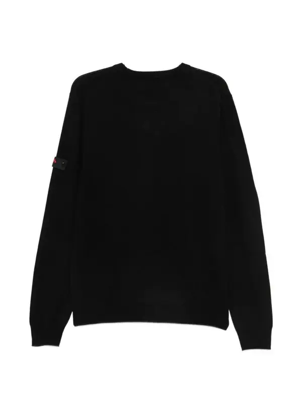 Peuterey New Marlon Nc Logo-patch Crew-neck Sweater