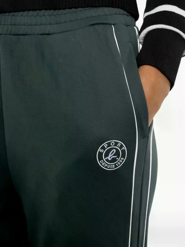 AGNES B. Logo-patch Trousers