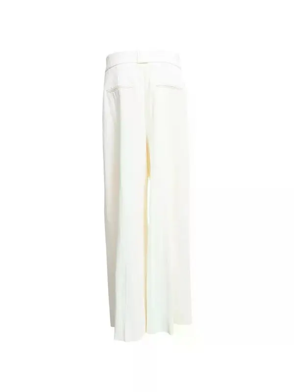 Khaite Pleated Wide-leg Trousers