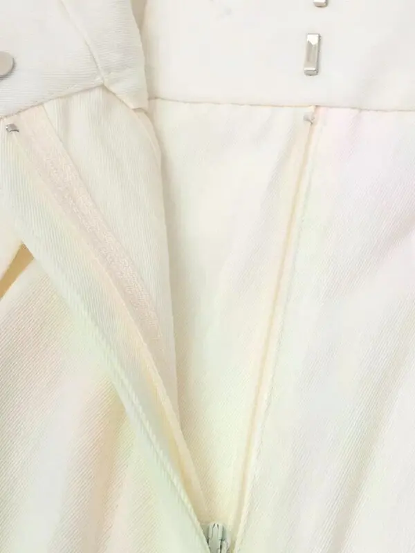 Khaite Pleated Wide-leg Trousers