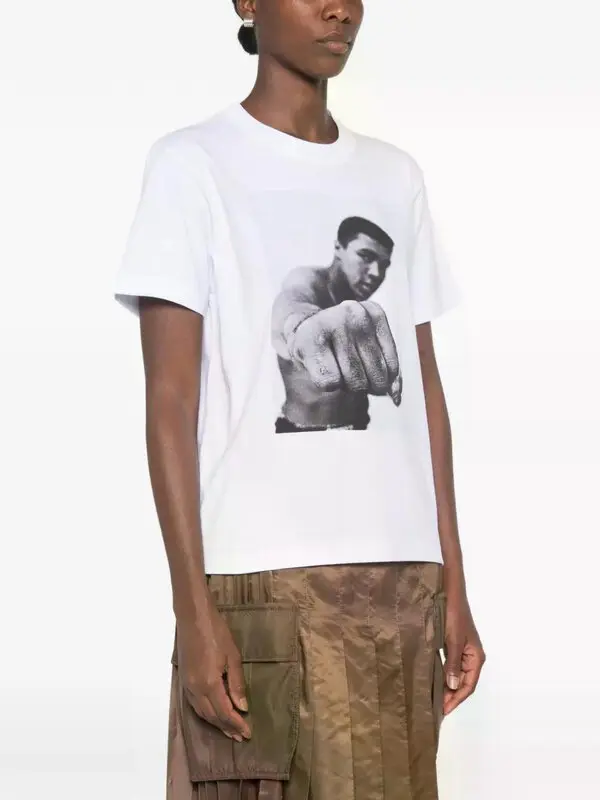 Sacai Graphic-print Short-sleeves T-shirt