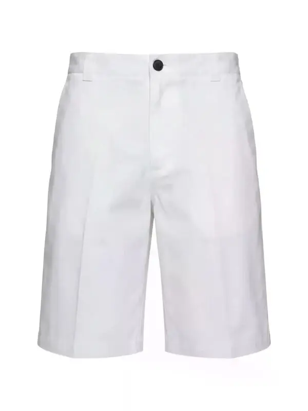 Gucci Cotton-poplin Trousers With Web - White