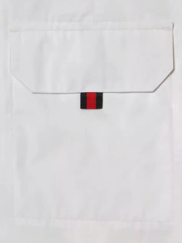 Gucci Cotton-poplin Trousers With Web