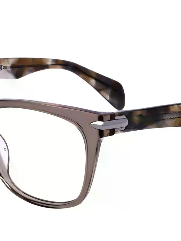 Rag & Bone Tortoiseshell-effect Square-frame Glasses