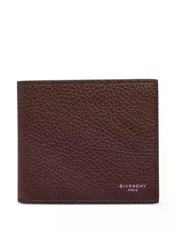 Givenchy Wallet In Grained Leather - Brown