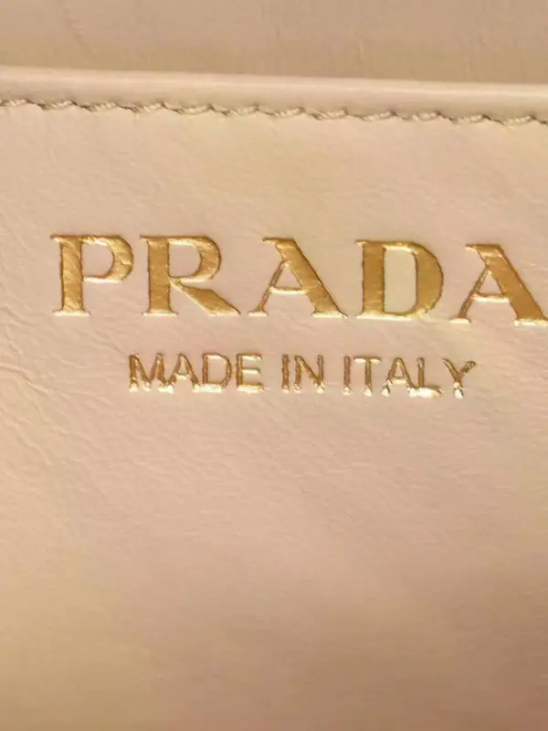 Prada 2013-2026 Small Leather Patina Shoulder Bag