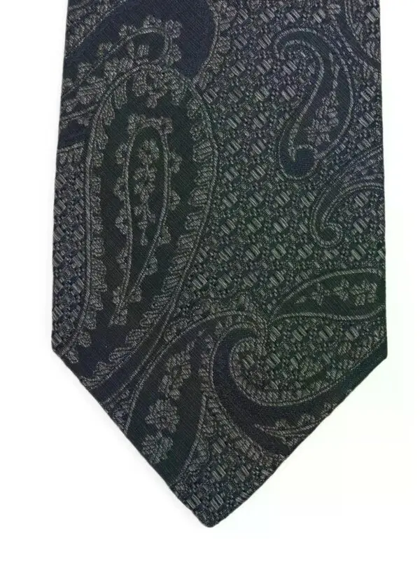 Kiton Paisley-print Tie