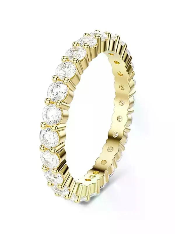 SWAROVSKI Matrix Vittore Crystal-embellished Eternity Band Ring