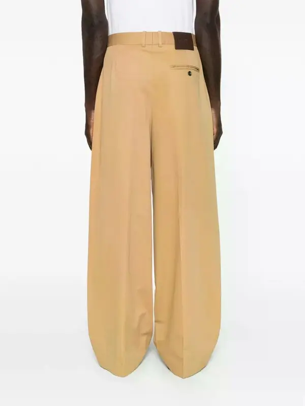 Loewe Wide-leg Pleated Trousers