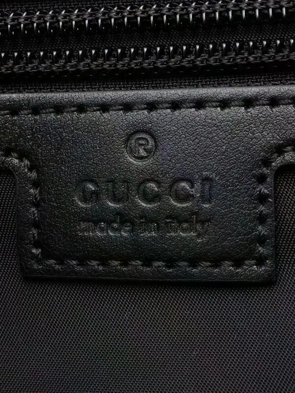Gucci 2016-2026 Gg Nylon Web Belt Bag - Black