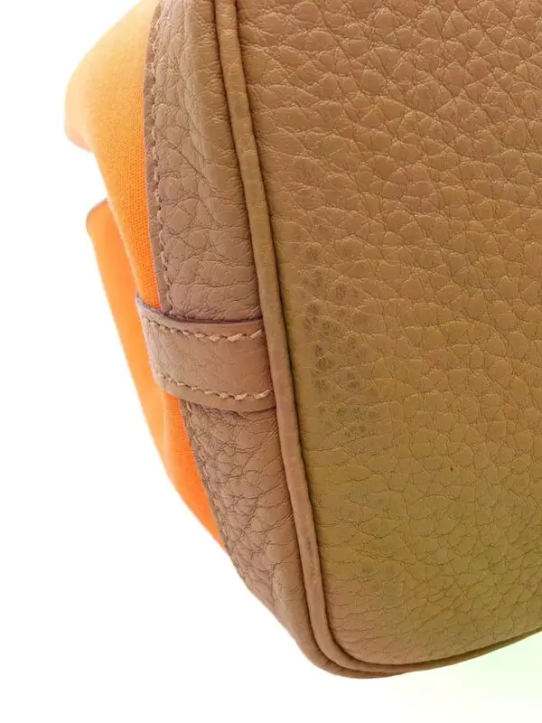 Hermès Toile And Negonda Garden Party 30 Tote Bag - Orange