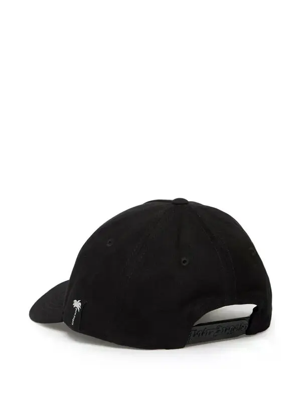 Palm Angels Spray Logo-embroidered Baseball Cap