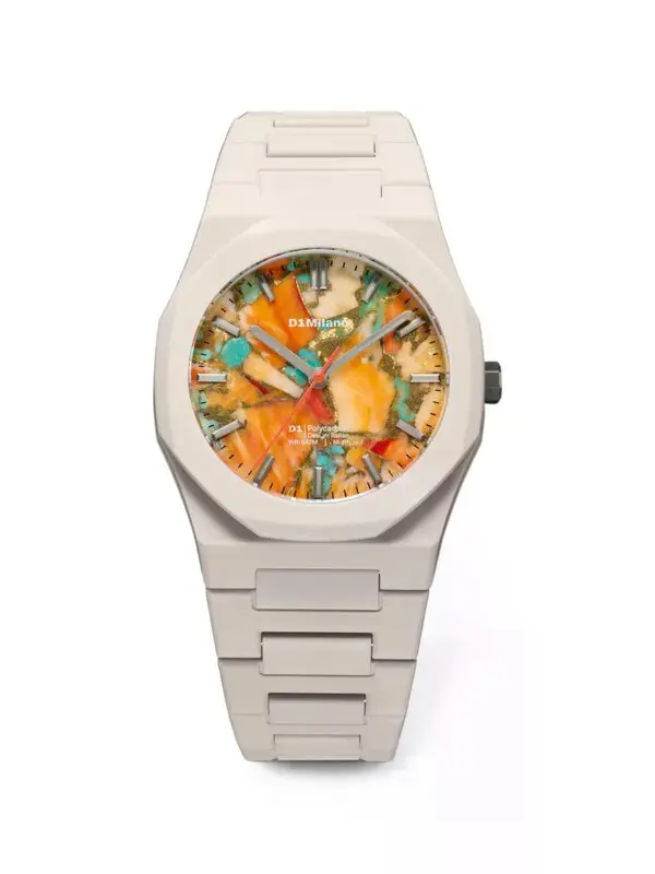 D1 MILANO Polycarbon Mosaic Essence 37mm Watch