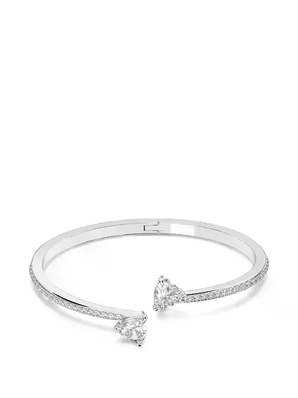 SWAROVSKI Mesmera Heart-motif Crystal-embellished Bangle
