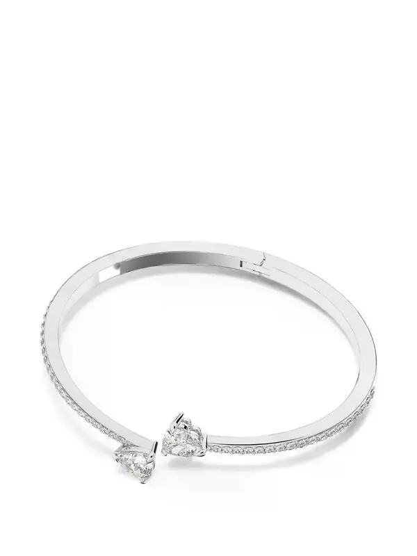 SWAROVSKI Mesmera Heart-motif Crystal-embellished Bangle