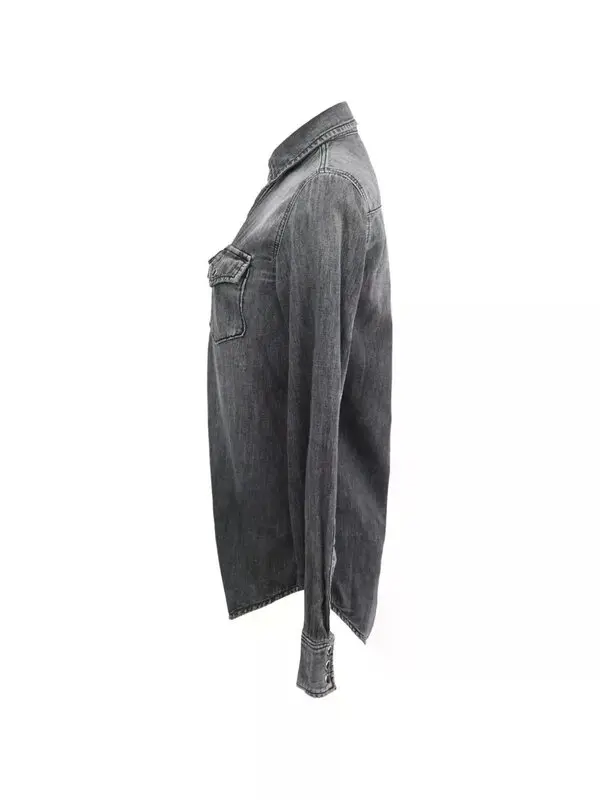 Saint Laurent Washed Denim Shirt