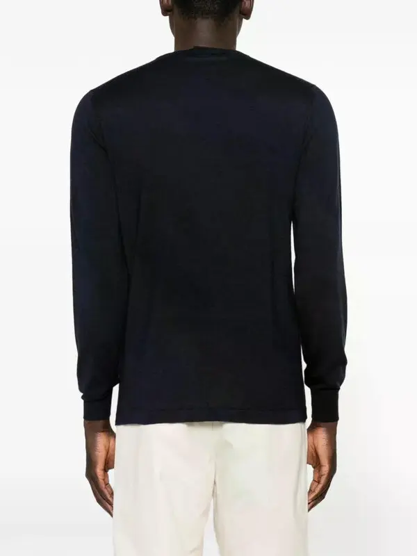 FILIPPO DE LAURENTIIS Long-sleeve Crew-neck T-shirt