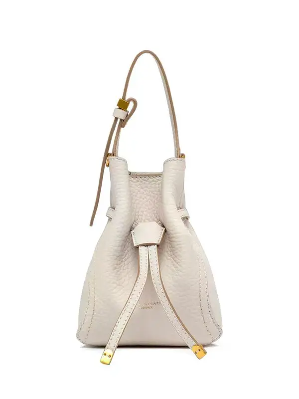 GIANNI CHIARINI Sienna Grained Leather Shoulder Bag