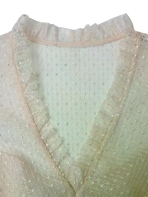 Sandro Cassy Ruffled Dress