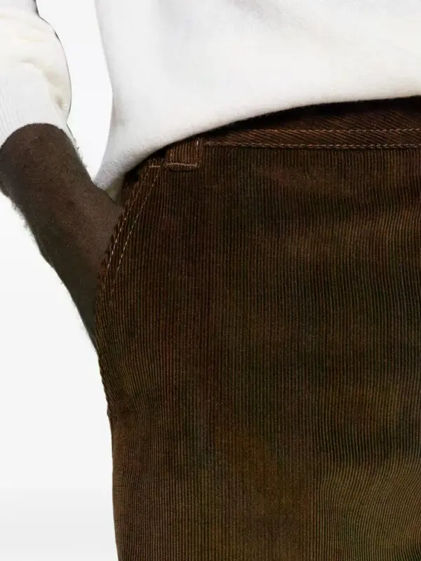 AMI Paris Corduroy Straight-leg Trousers