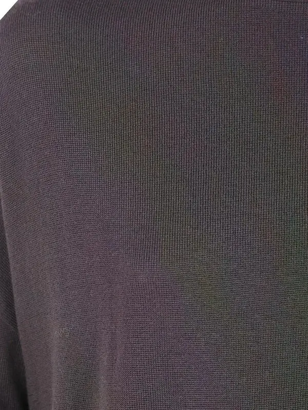 MA'RY'YA Fine-knit Boat-neck Sweater