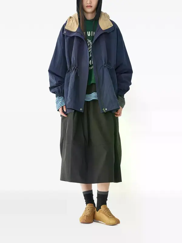 STUDIO TOMBOY Drawstring Hooded Jacket