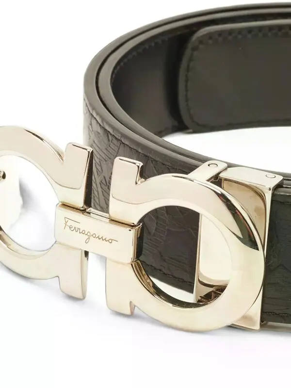 FERRAGAMO Gancini Reversible Belt