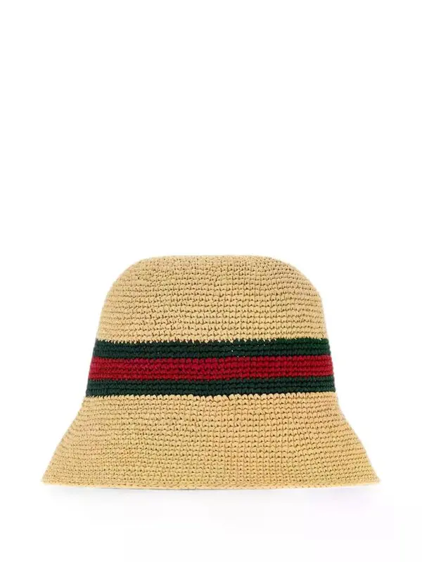 Gucci Web-stripe Bucket Hat