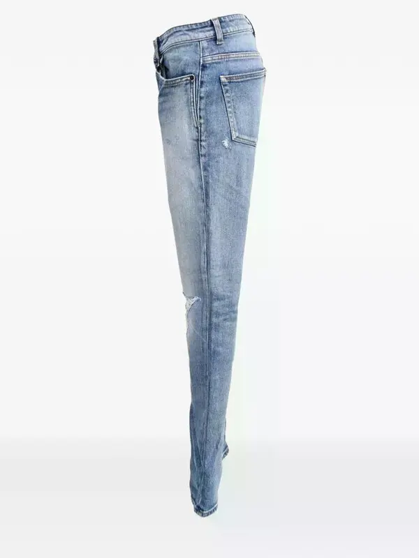 Saint Laurent 2023 Distressed Washed Jeans