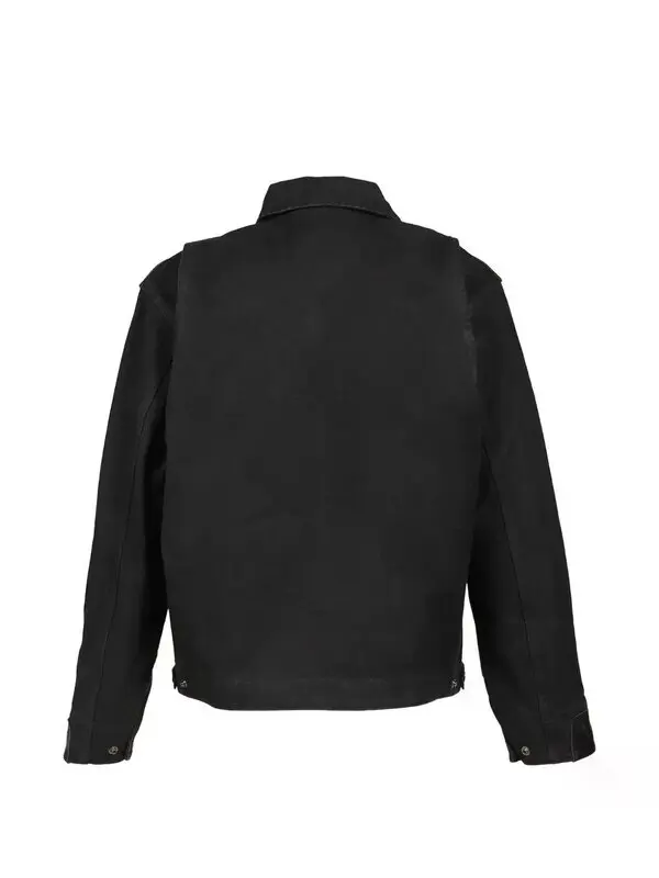 Vetements Logo-patch Zip-up Jacket