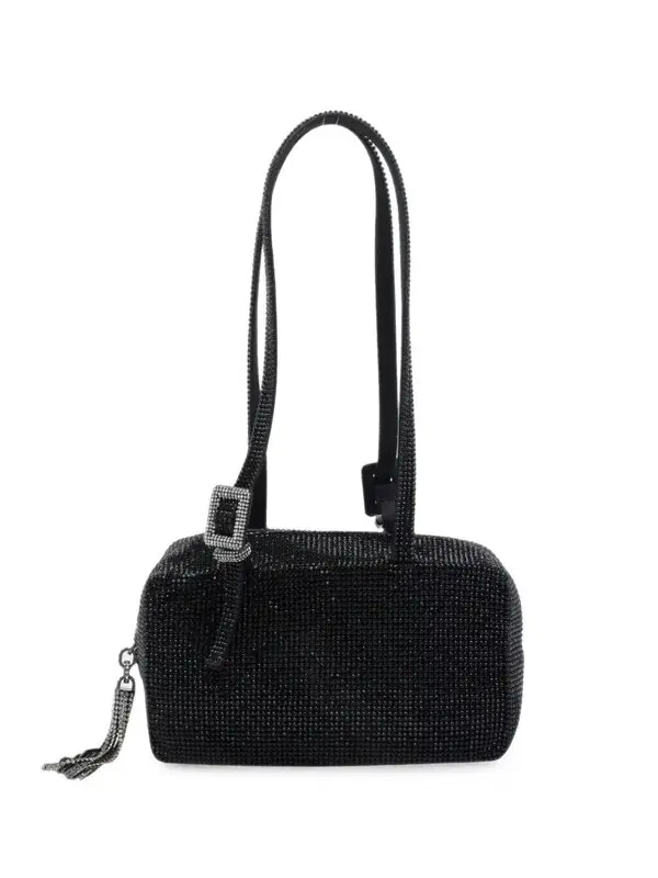Benedetta Bruzziches Sandra Crystal-embellished Buckle-detail Mini Bag