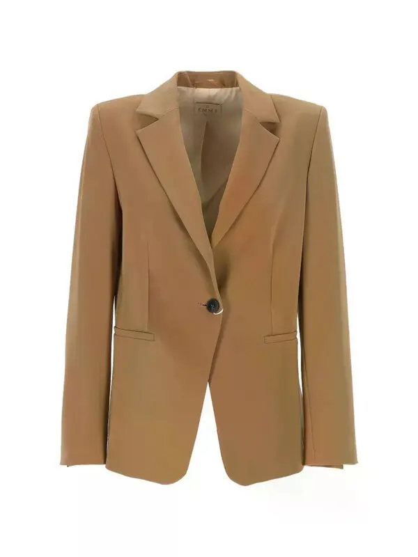 EMME Single-breasted Notched-lapel Blazer