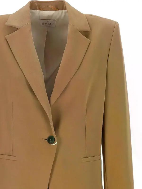 EMME Single-breasted Notched-lapel Blazer