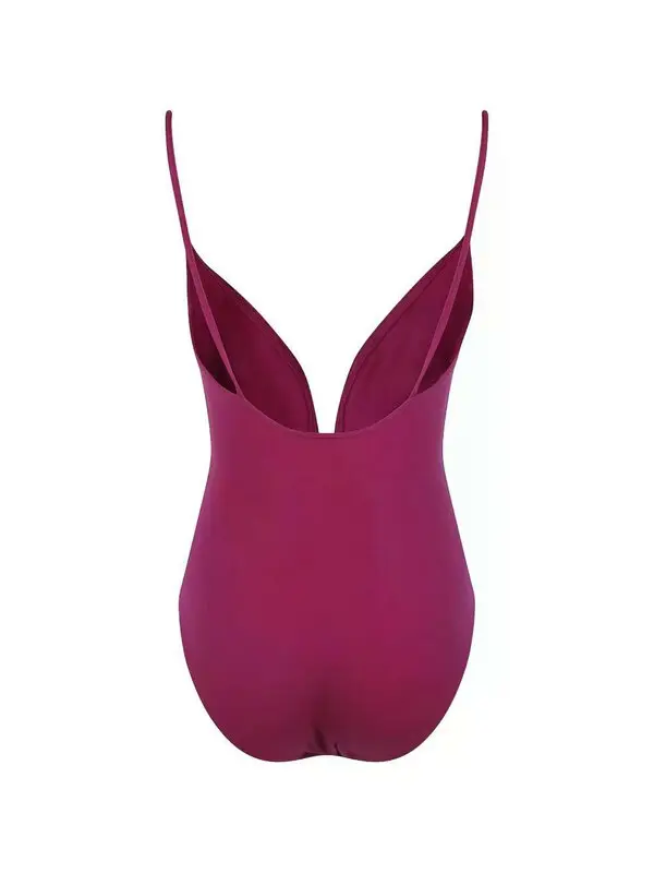 ERES Galbe Plunging V-neck Swimsuit - Pink