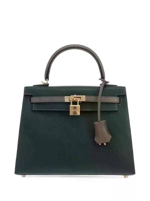 Hermès 2025 25 Kelly Tote Bag - Green